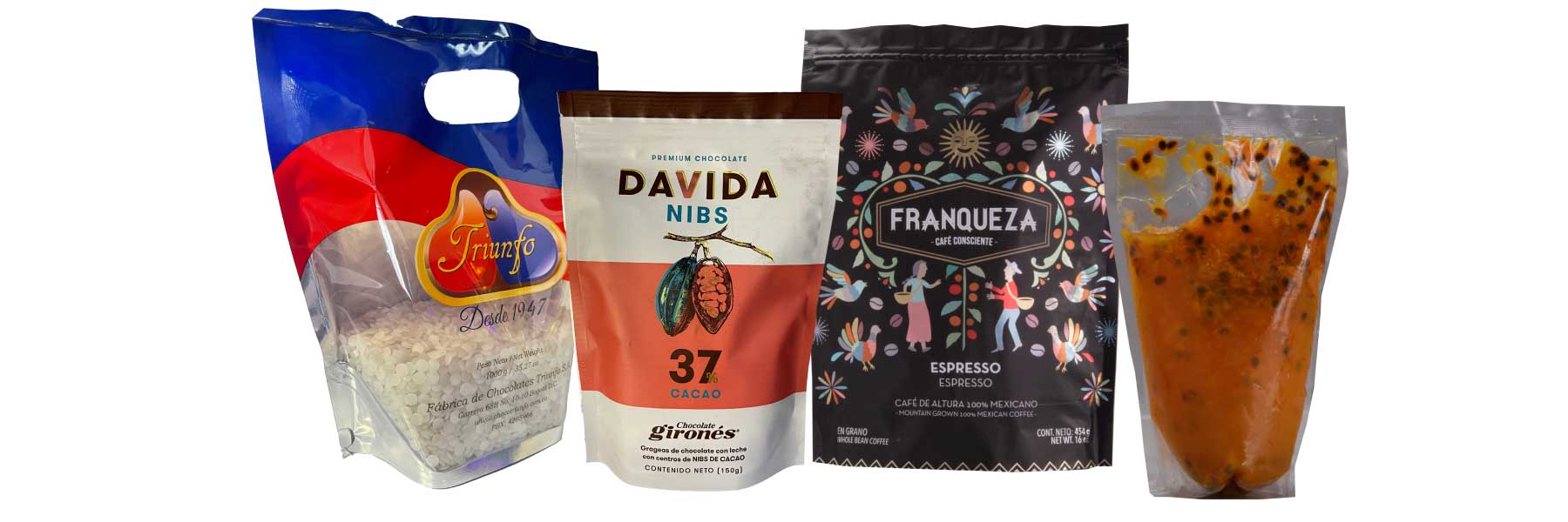 Bolsas doypack con zipper - Plásticos Publicitarios Bogotá